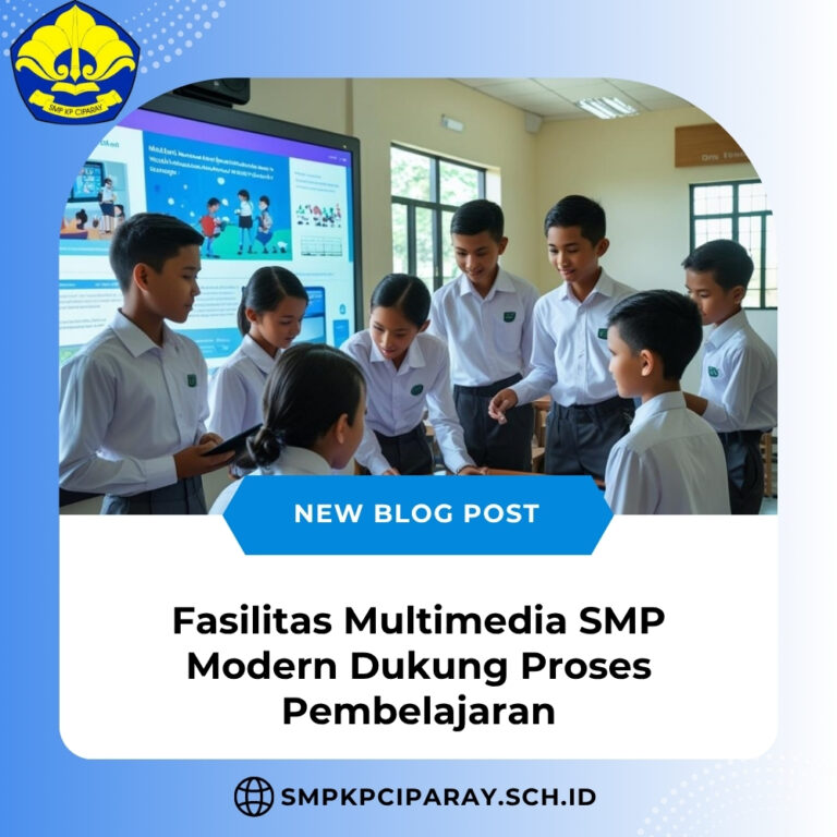 Fasilitas Multimedia SMP Modern Dukung Proses Pembelajaran - SMP KP CIPARAY